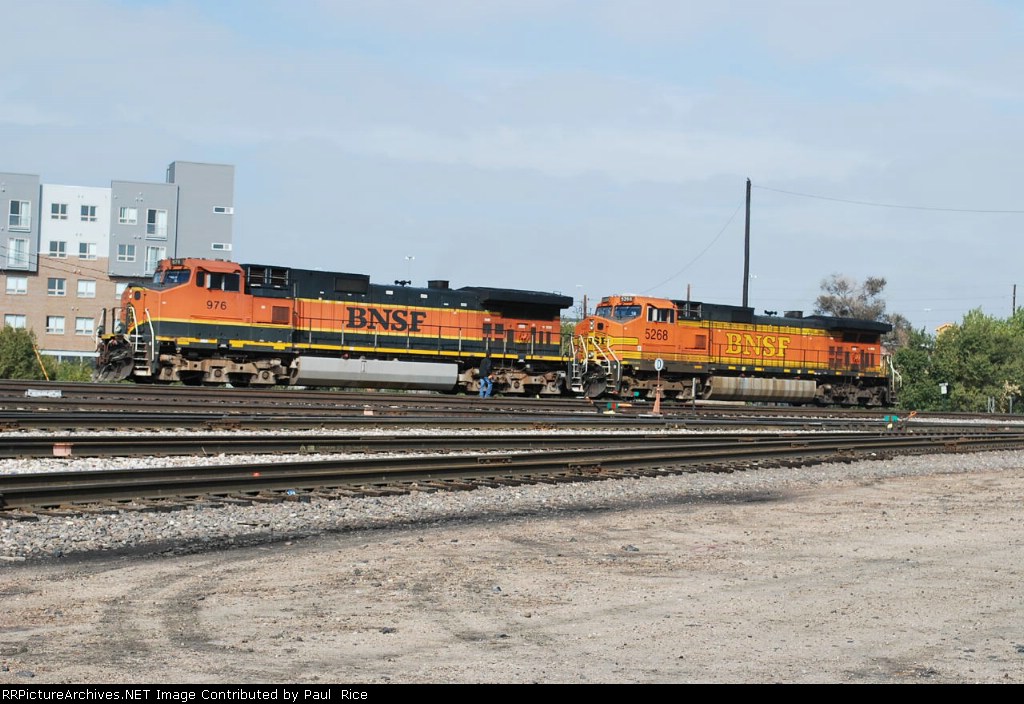 BNSF 976/5268 Just Arrived Denver Needing Fuel
